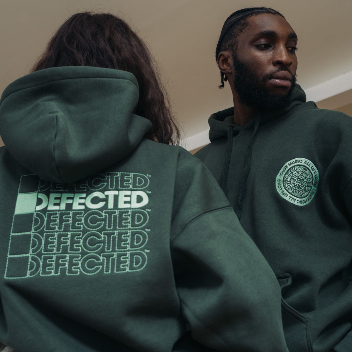 Defected Worldwide Embroidered Hoodie | Defected Records Store ...